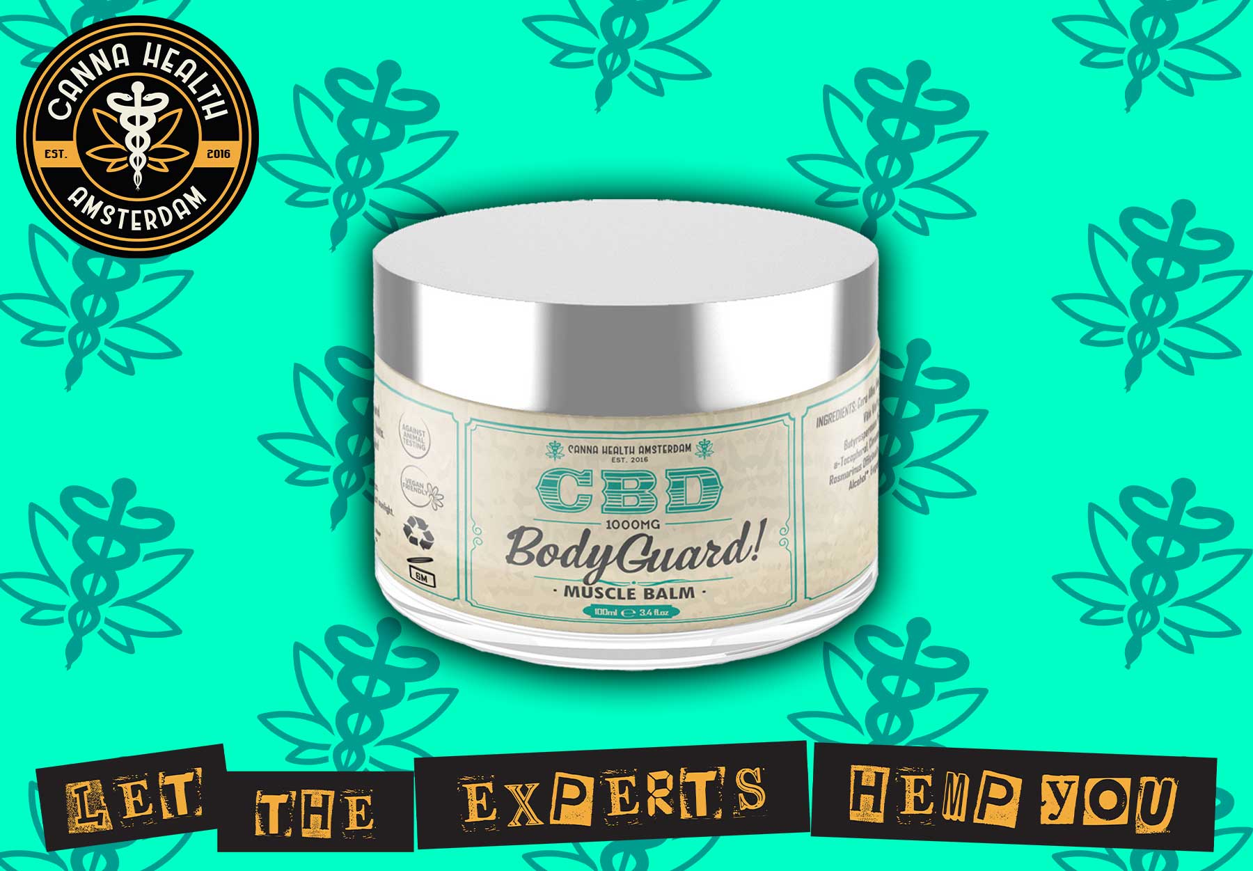Experience Wellness with The Bodyguard CBD Muscle Balm
